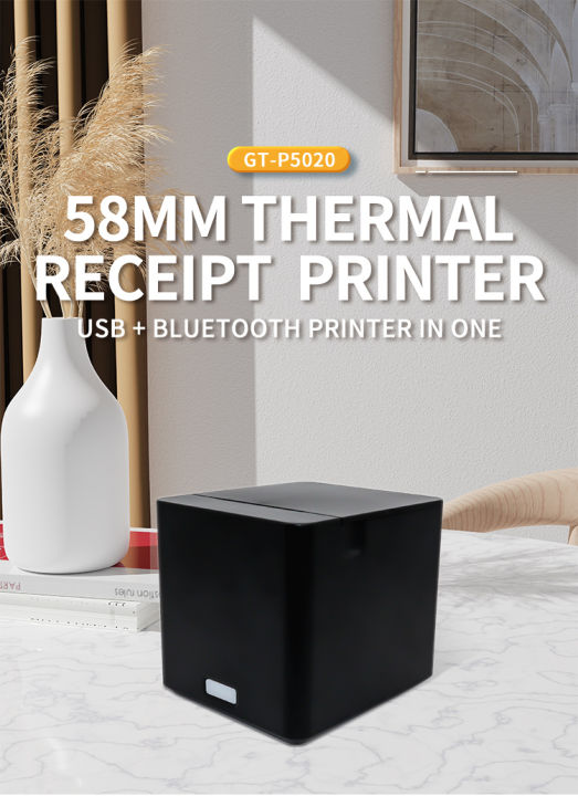 DRPDA 58mm Bluetooth Thermal Receipt Printer Pos System Restaurant Cafe ...