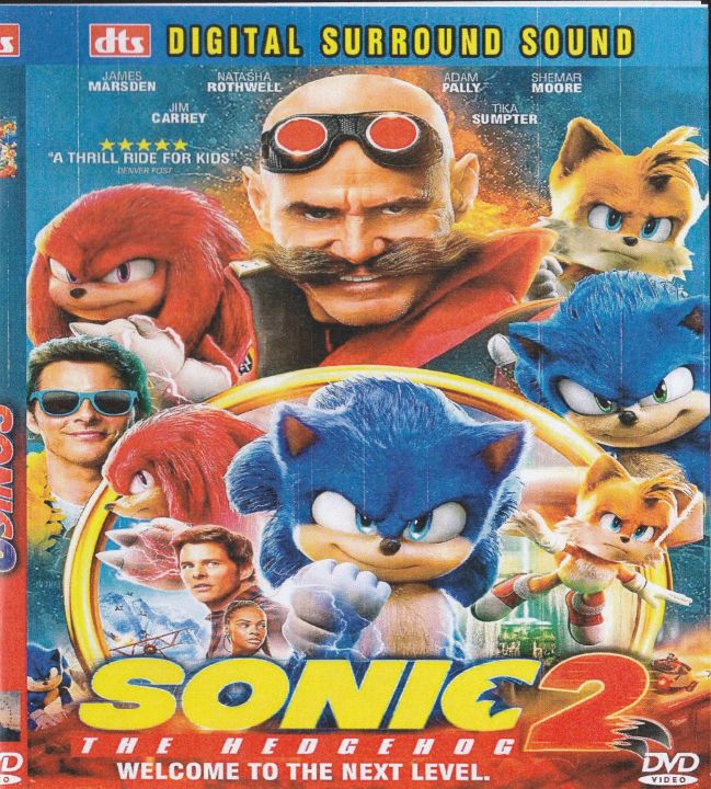 Sonic the Hedgehog 2 (2022) DVD 100% Original | Lazada