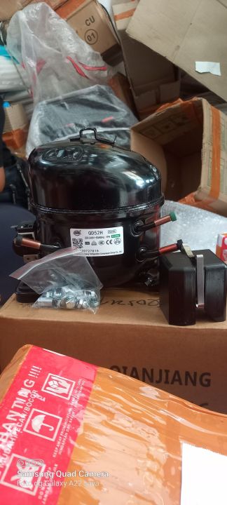 MESIN KULKAS jual kompresor kulkas ukuran 1/6 PK type QD52H dan K48HL ...