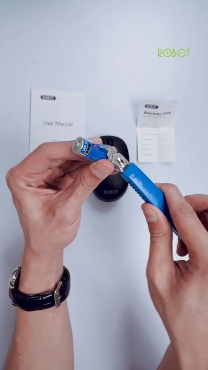 ROBOT Mouse USB 2.4G Wireless & Bluetooth 5.0 Dual Mode Connection ...