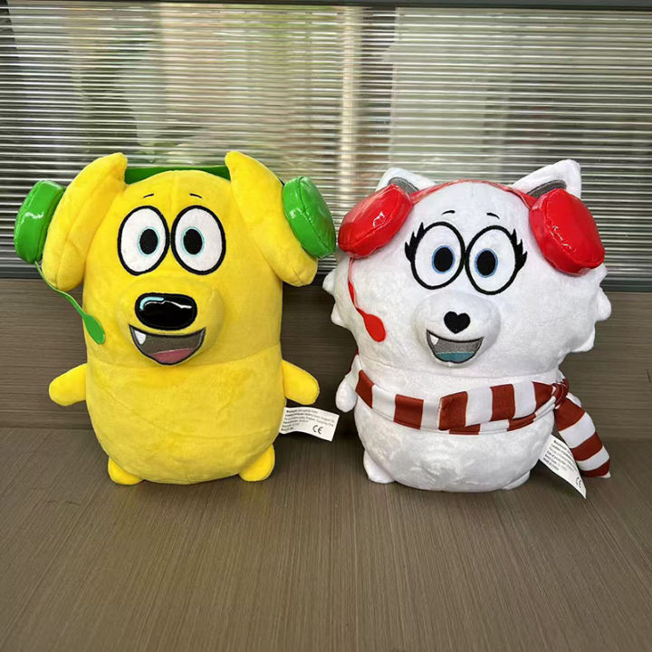 Anime Tyler and Snowi Snuggle Bundle Plush Toy Cartoon Sprunki Animals ...