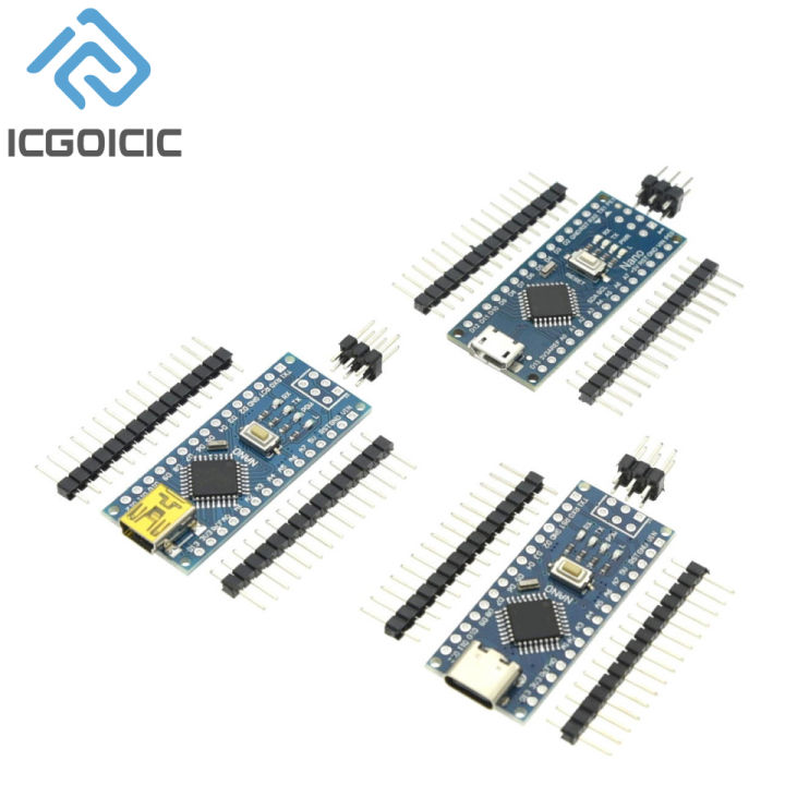 Nano 3.0 With Bootloader Compatible Controller Mini/Type-C/Micro USB ...