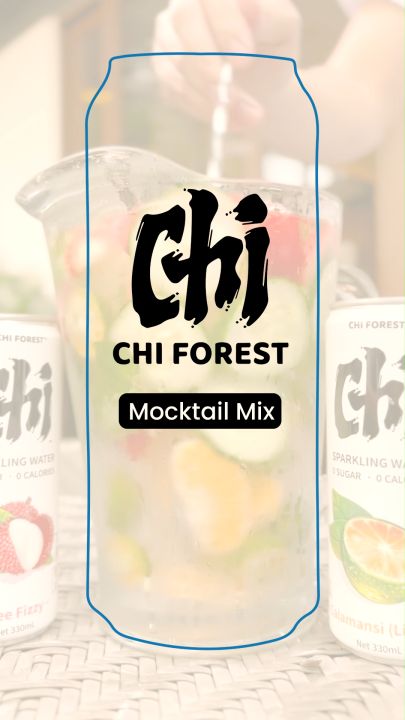 Chi Forest Lychee Fizzy Sparkling Water - Pack of 6 330ml | Lazada PH