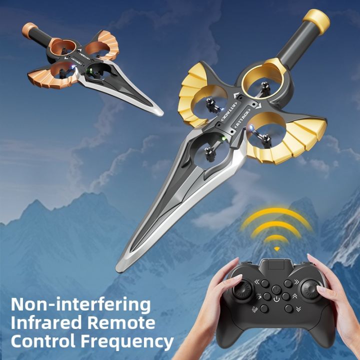 Durable Stunt Remote Control Flying Sword Quadcopter Drone | Lazada PH