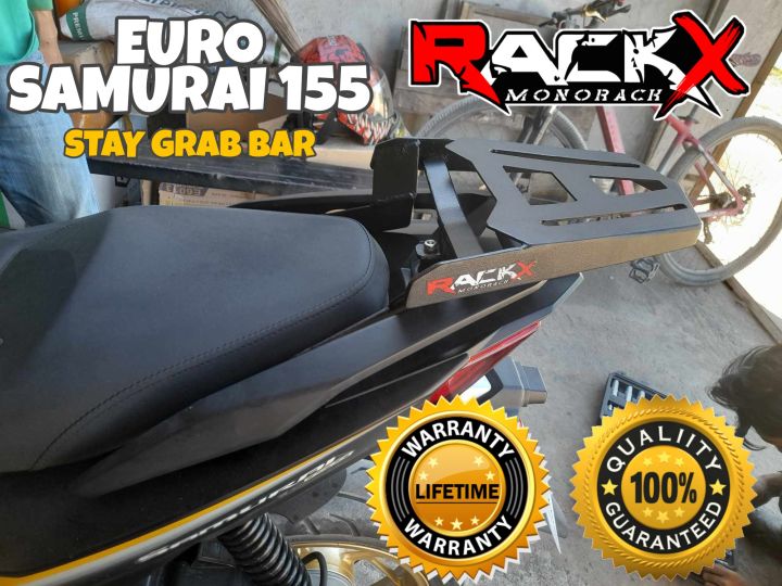 RACK X MONORACK FOR EURO SAMURAI 155 (STAY GRAB BAR) | Lazada PH