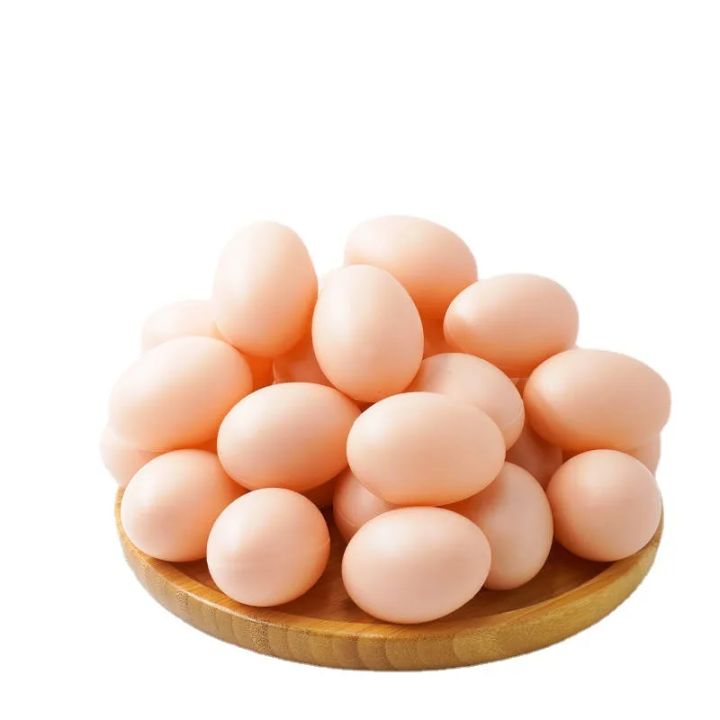 10 Pcs Hen Poultry Simulation Artificial Faux Fake Plastic Eggs for ...