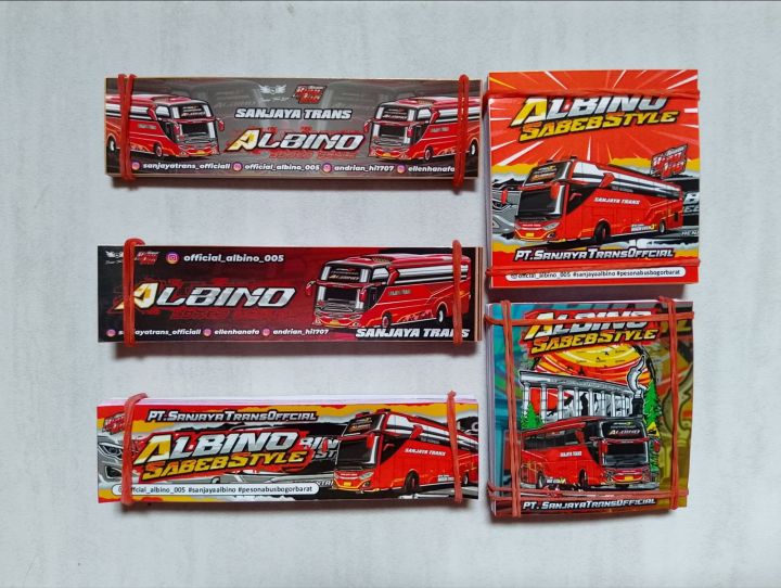 Stiker bus albino special team ajag ijig sabeb style | Lazada Indonesia