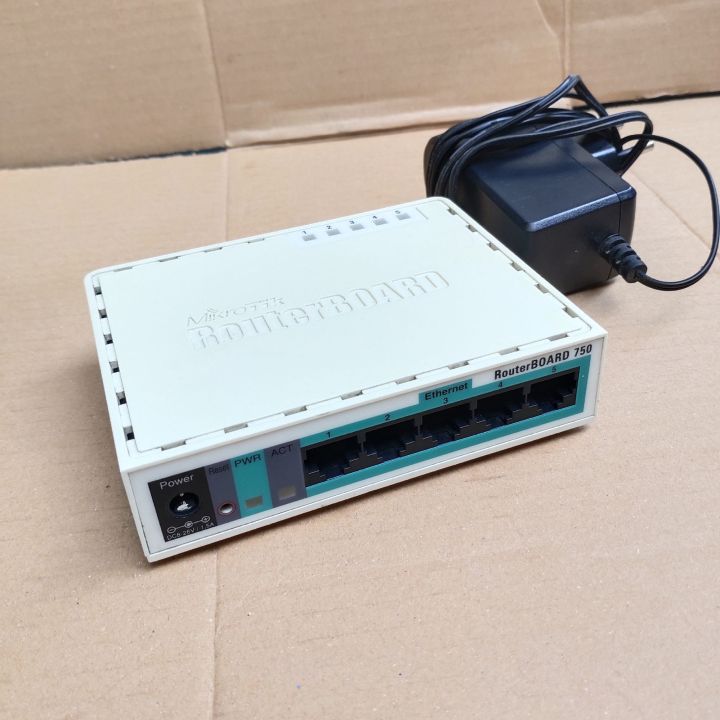 Mikrotik RB 750 (second) | Lazada Indonesia