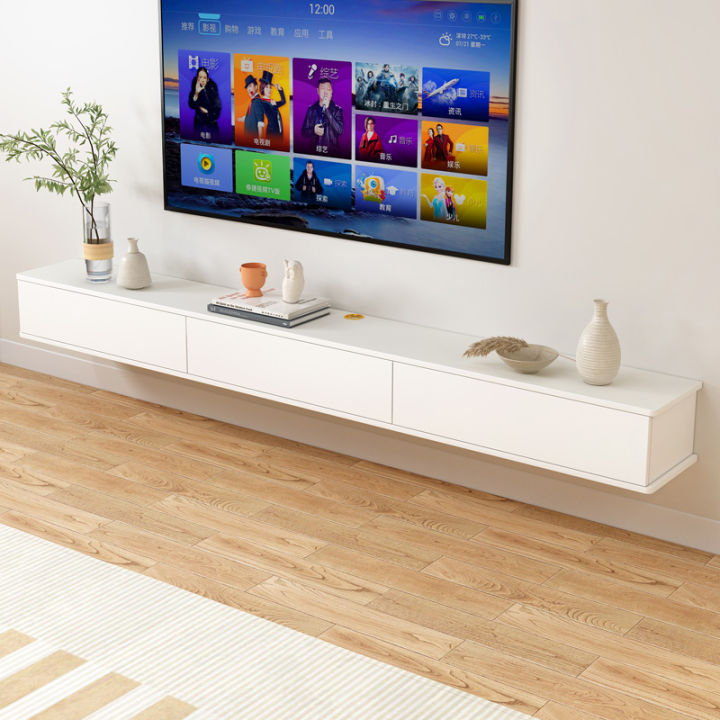 Hanging TV Cabinet Wall Hanging Wall Floating Wall Cupboard Small ...