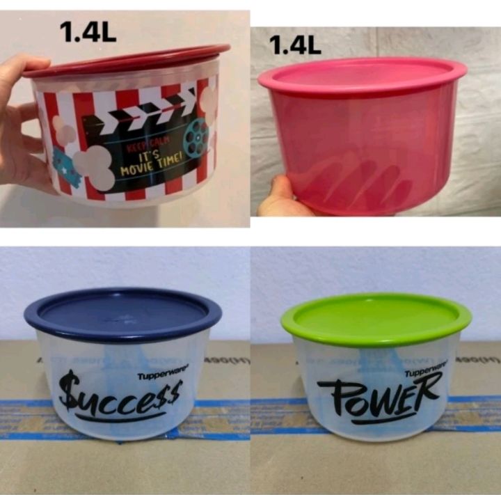 💖💖 Tupperware One Touch Topper Medium (1pc) 1.4L | Lazada