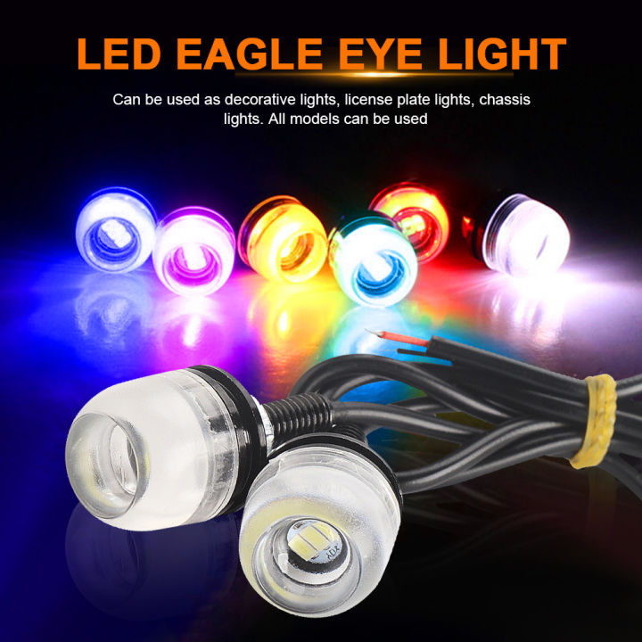 1Piece 12V Eagle Eye LED Light Auto DRL For Cars Motorcycle Lamp Signal ...