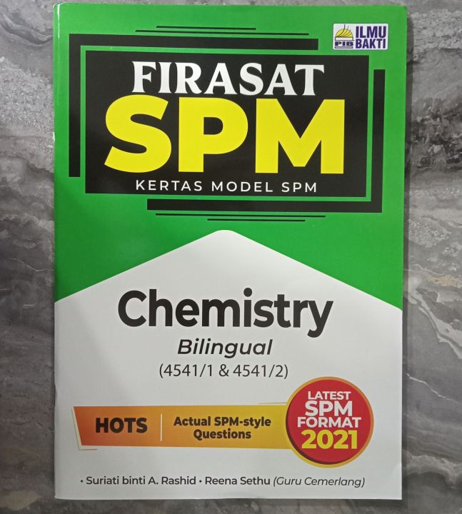 FIRASAT SPM KERTAS MODEL SPM (CHEMISTRY) | Lazada