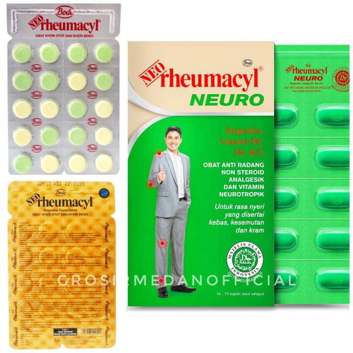 NEO RHEUMACYL TABLET DAN NEO RHEUMACYL NEURO - NEORHEUMACYL OBAT NYERI ...