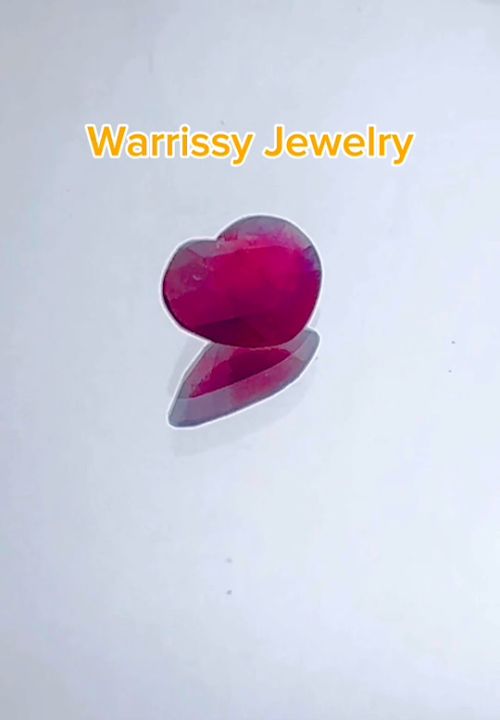 Certified Natural Heart Ruby 1.59ct | Lazada.co.th