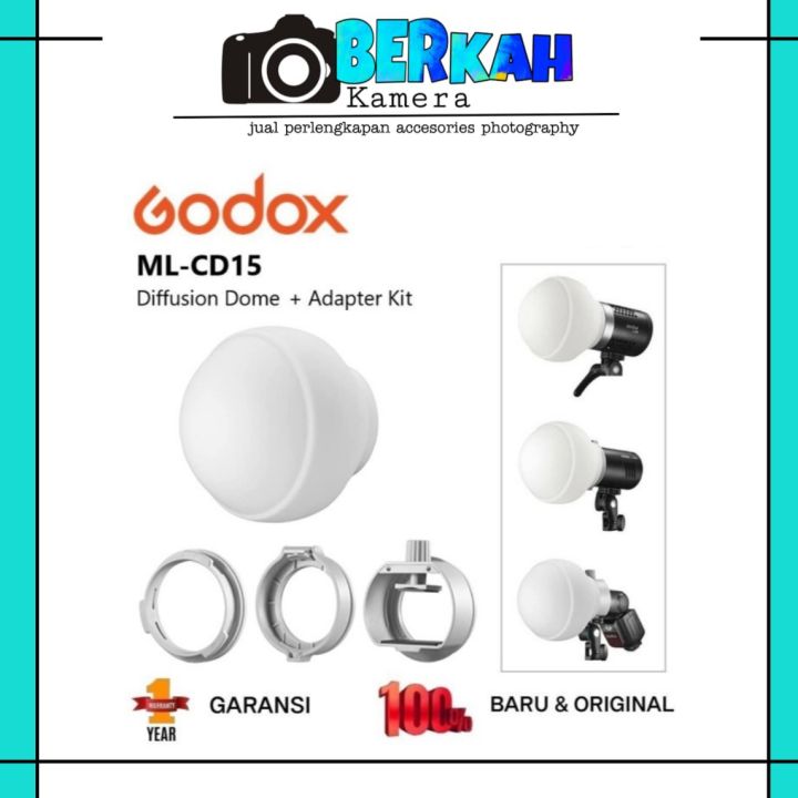 Godox ML-CD15 ML CD15 Diffusion Dome for ML30 ML30Bi LED Light | Lazada Indonesia