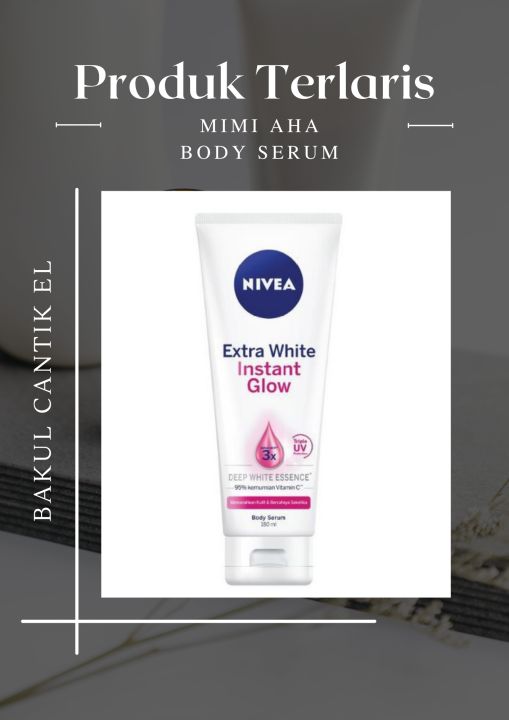 Nivea Extra White Instant Glow Body Serum 180ml Lazada Indonesia