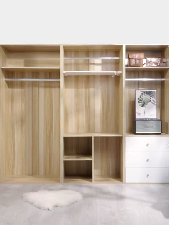 Wardrobe Cabinet Divider Partition Adjustable Wardrobe Organiser Shelf ...