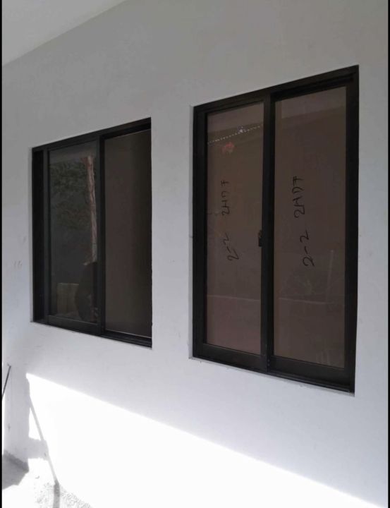 80 Height X W 100 Width Aluminum Sliding Window Reflective Glass With