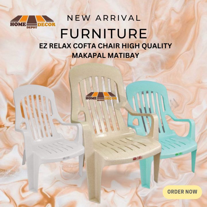 HDD ez relax cofta chair high quality makapal matibay | Lazada PH