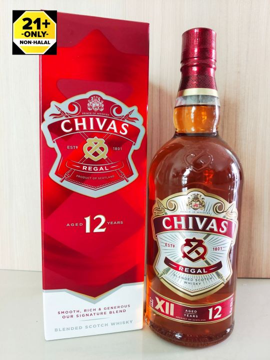 Chivas Regal 12y Whisky (big) 💯 Original Ready Stock (no box) | Lazada