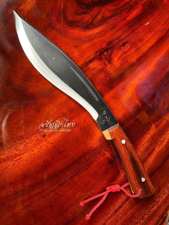 Aranyik(อรัญญิก) มีดเหน็บเดินป่า เหล็กแม่พิมพ์อุตสาหกรรม | Lazada.co.th