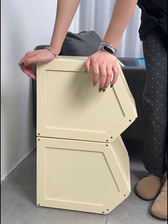 LACCOHUG Storage Cabinet 35/51/70/86CM Combination Cabinet Acrylic ...