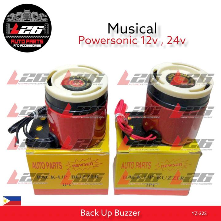 Back Up Buzzer 24v 12v (Musical) Lambada Reverse musical sound | Lazada PH