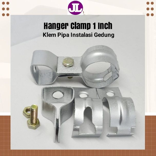 Klem Gantung Engsel Pipa 1 Inch Instalasi Pipa Gedung Hanger Clamp ...
