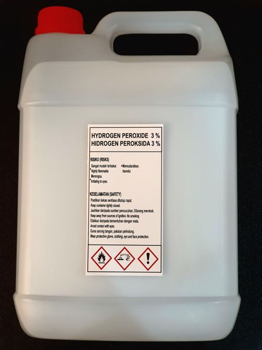 Hydrogen Peroxide 3% (5L) / Hydrogen peroxide 6% (5L) | Lazada