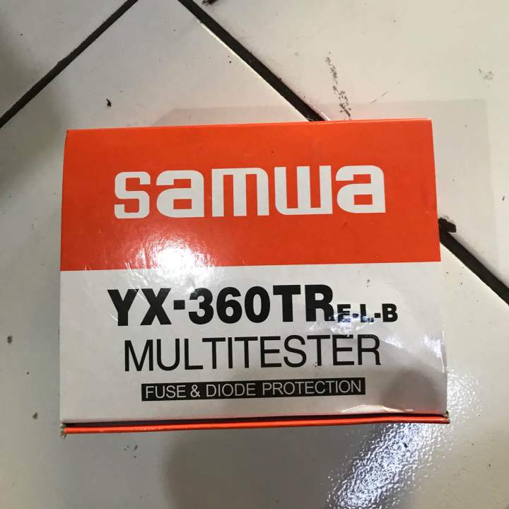 Multimeter Analog Siemens YX-360TR dengan Fuse dan Diode AC/DC | Lazada ...
