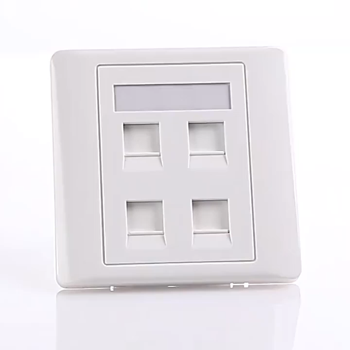 Faceplate RJ45 / Face Plate RJ 45 / Socket Lan / Wall Face Plate RJ45 | Lazada Indonesia