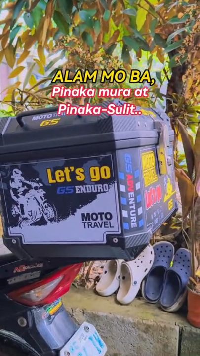 🏆30 years without damage🏆 Top box for motorcycle 45 Liters Large ...