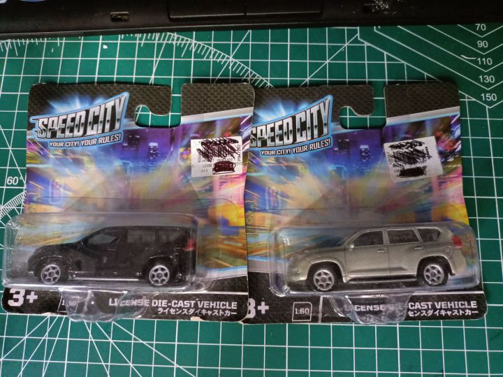 Speed City Toyota Fortuner SUV Diecast Unopened Card not mint Rare Hard ...