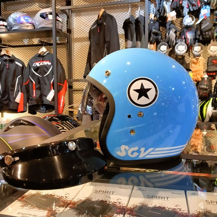 SGV Retro Classic Star Helmet | Lazada