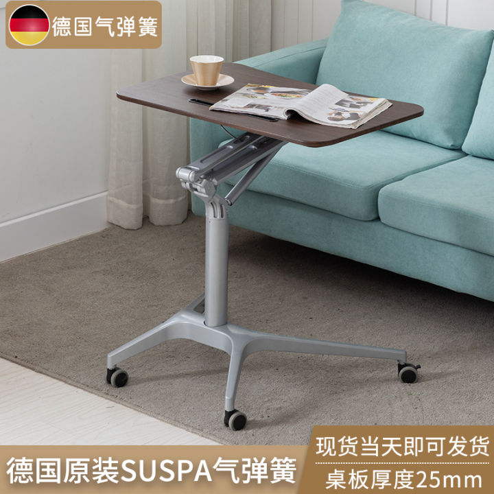 Pneumatic Lifting Table Standing Simple Automatic Sofa Bed Side Movable ...