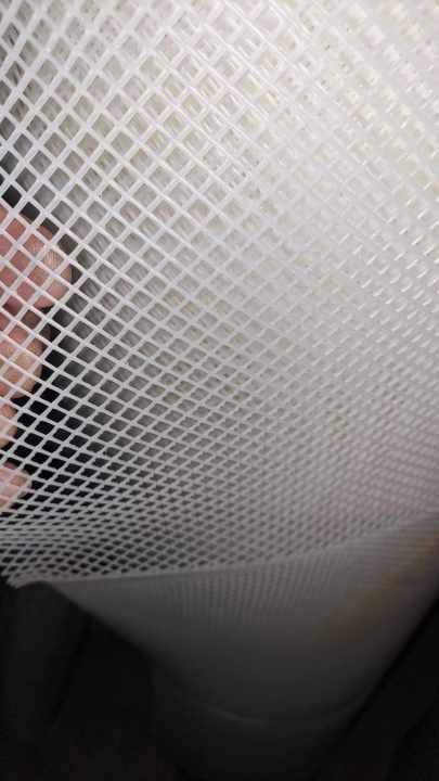 Plastic White Screen Size 1/8 Hole 3 Feet Height Per Meter Order Lapad ...