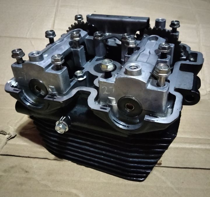 SUZUKI CYLINDER HEAD SET ORIG ASSY FOR RAIDER 150 CARB | Lazada PH
