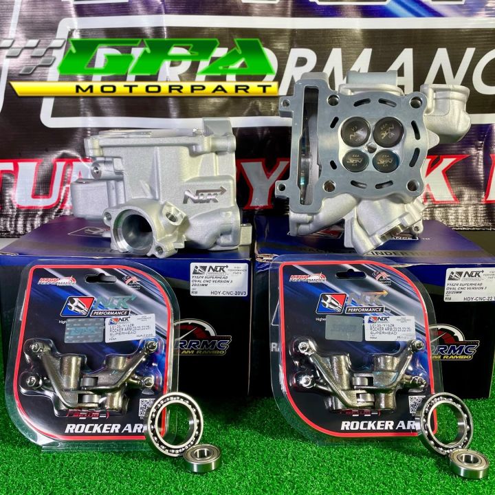 NLK PERFORMANCE RACING SUPERHEAD PORTING CNC V3+ 19/22 22/25 20/23 ...