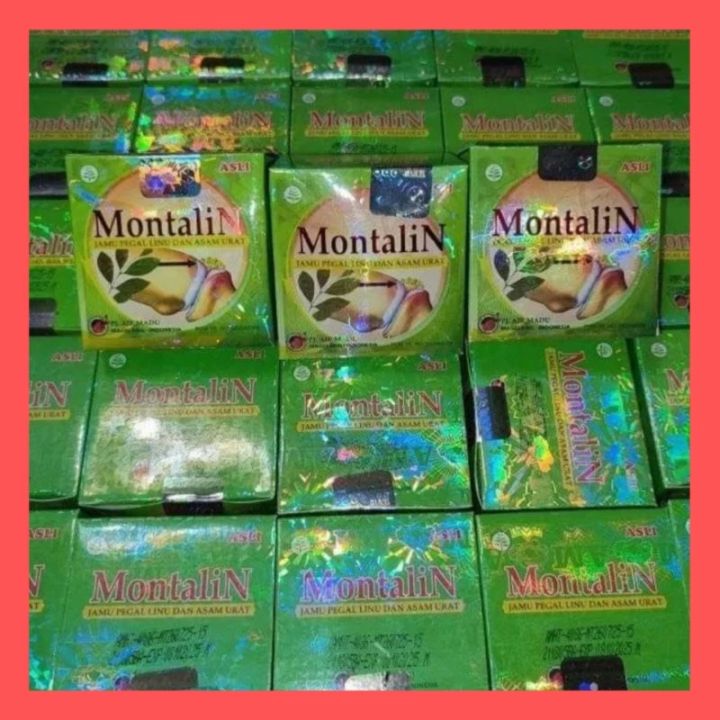 ORIGINAL MONTALIN HERBAL CAPSULE 1BOX 10SACHETS 100% ORIGINAL | Lazada PH