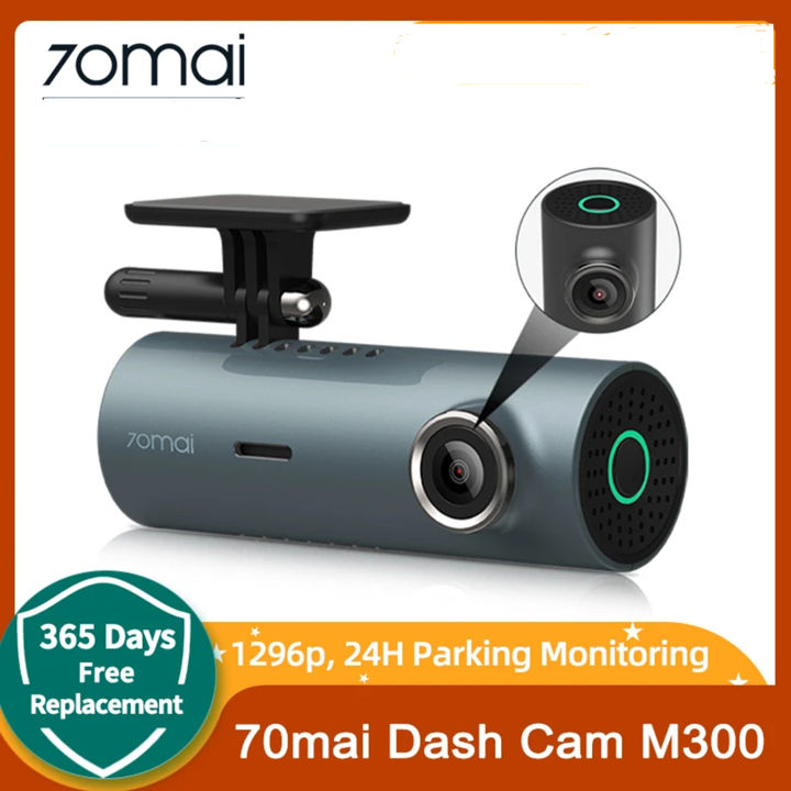 70mai Dash Cam M300 Car DVR 140° FOV 1296P Night Vision Dash Camera ...
