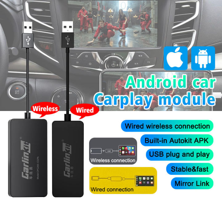 Carlinkit 3.0 Wireless Carplay Player Wireless Carplay Auto Dongle ...
