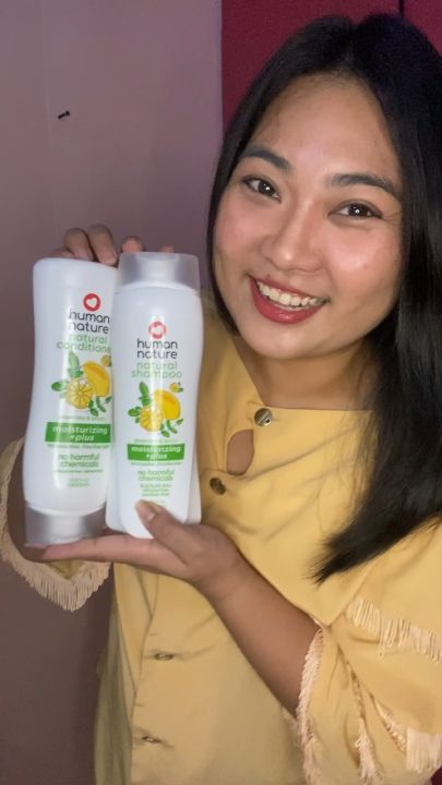 Human Nature Moisturizing PLUS Natural Shampoo | Frizz Fighter for ...