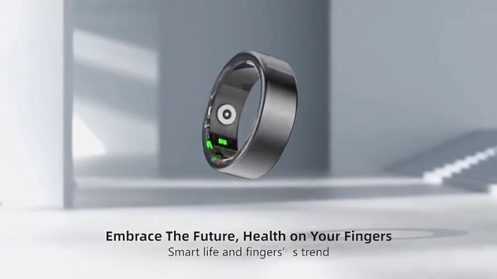 Aolon Ring Gen 3 แหวนอัจฉริยะ Health Smart Ring บันทึกข้อมูลการ ...