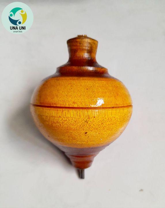 panggal gasing/gangsing kayu/mainan tradisional jadul | Lazada Indonesia