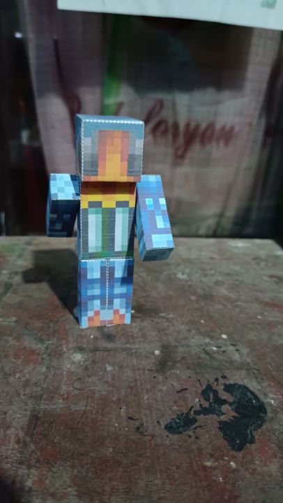 minicraft papercraft,skin minecraft,mainan kertas 80gsm. | Lazada Indonesia