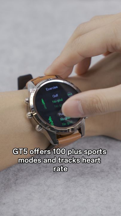 Aolon GT5 Pro Smart Watch Men Jam Tangan Pria Compass 100+ Sport Modes ...