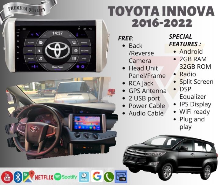 Toyota Innova 2016-2022 Astral Android Head Unit | Lazada PH
