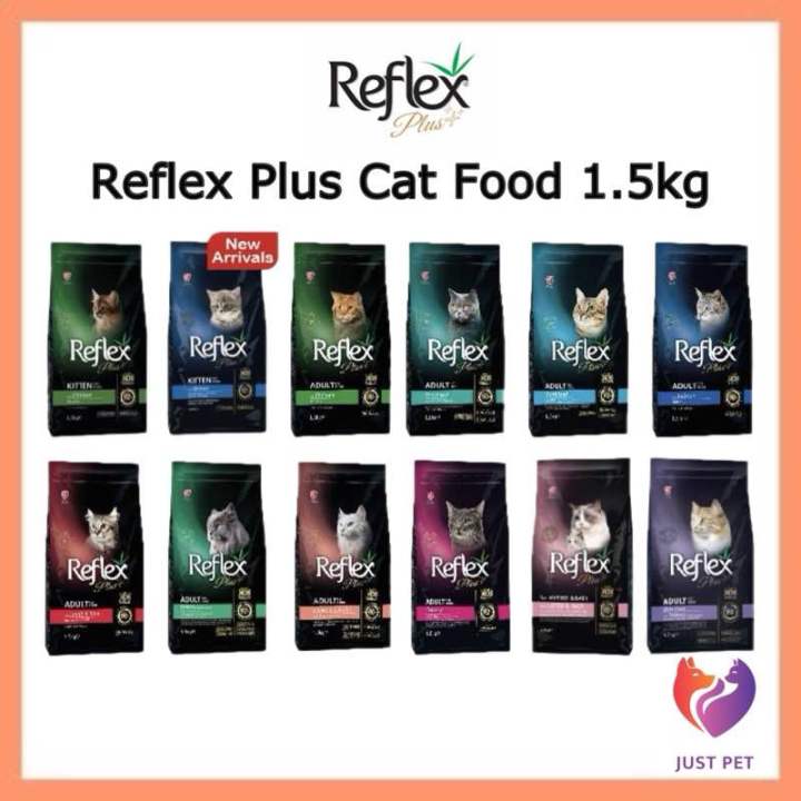 Reflex Plus 1.5kg Original Pack / 1kg Repack & Aw Cat Food | Lazada