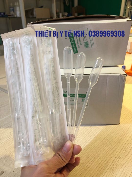 [COMBO 50 cái] Ống hút pipet nhỏ giọt vô trùng 1ml 3ml Pipet nhựa tiệt ...