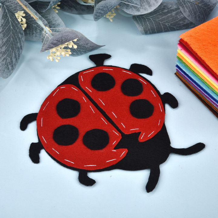 10/20/30/40 unit buatan tangan bukan tenunan kain bunga DIY proses ...